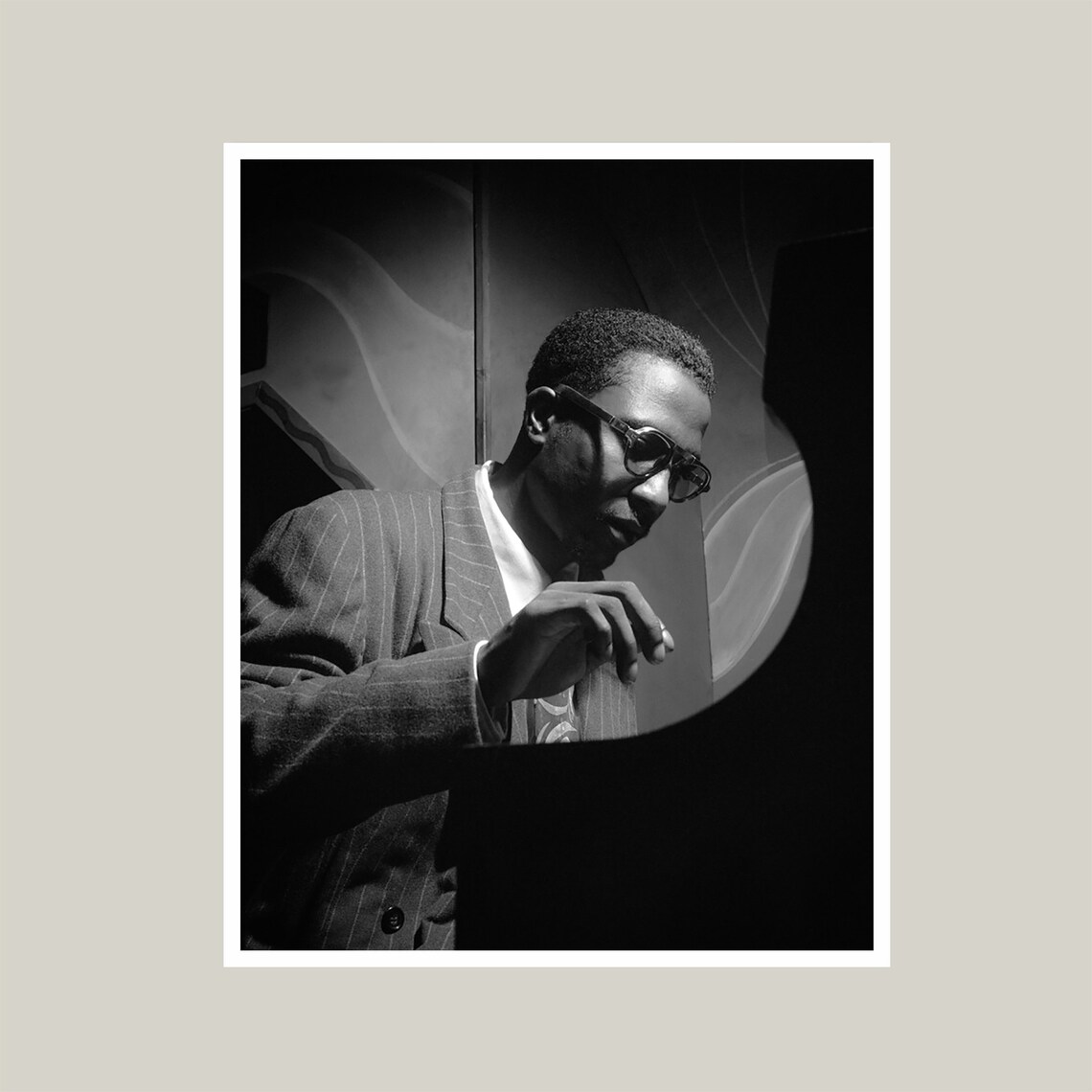 Iconic Thelonious Monk Jazz Musician Print Vintage Wall Art for Home or ...