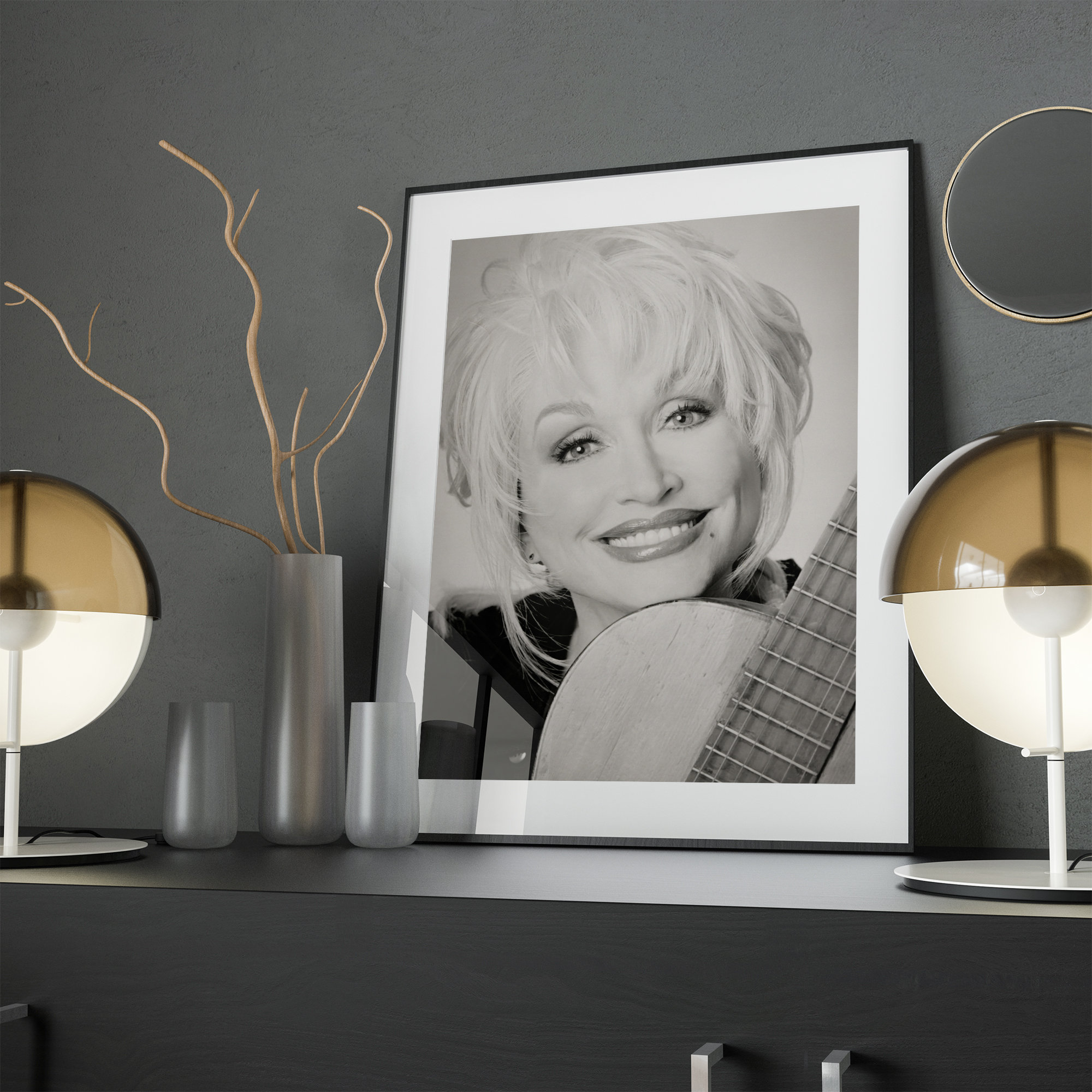 Dolly Parton Printable Country Musician Poster-music Wall Art Print ...
