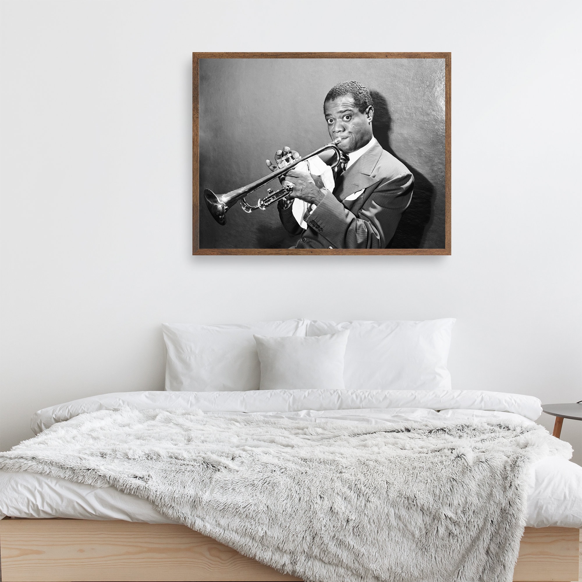 Vintage Louis Armstrong Art Photo Printable Wall Art Photography Old ...