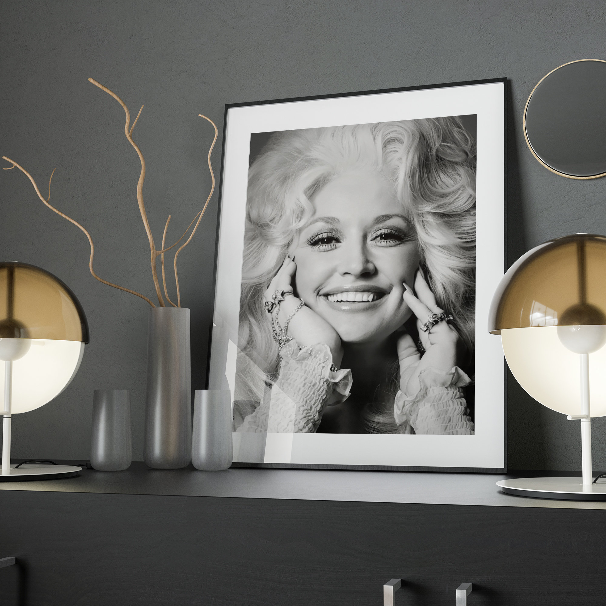 Dolly Parton Decor Vintage Country Music Digital Poster Print Musician ...