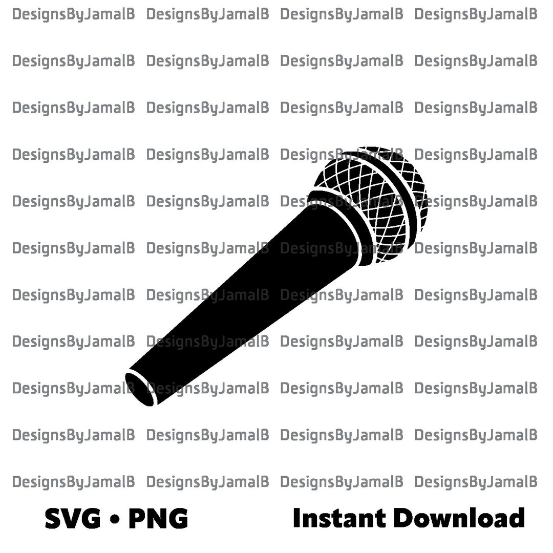 Microphone SVG PNG, Music Design Svg Png, Microphone Png, Microphone ...