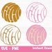 Concha SVG, PNG, Ai Mexican Sweet Bread Clipart Bundle for Cricut - Etsy