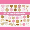Concha SVG, PNG, Ai Mexican Sweet Bread Clipart Bundle for Cricut - Etsy