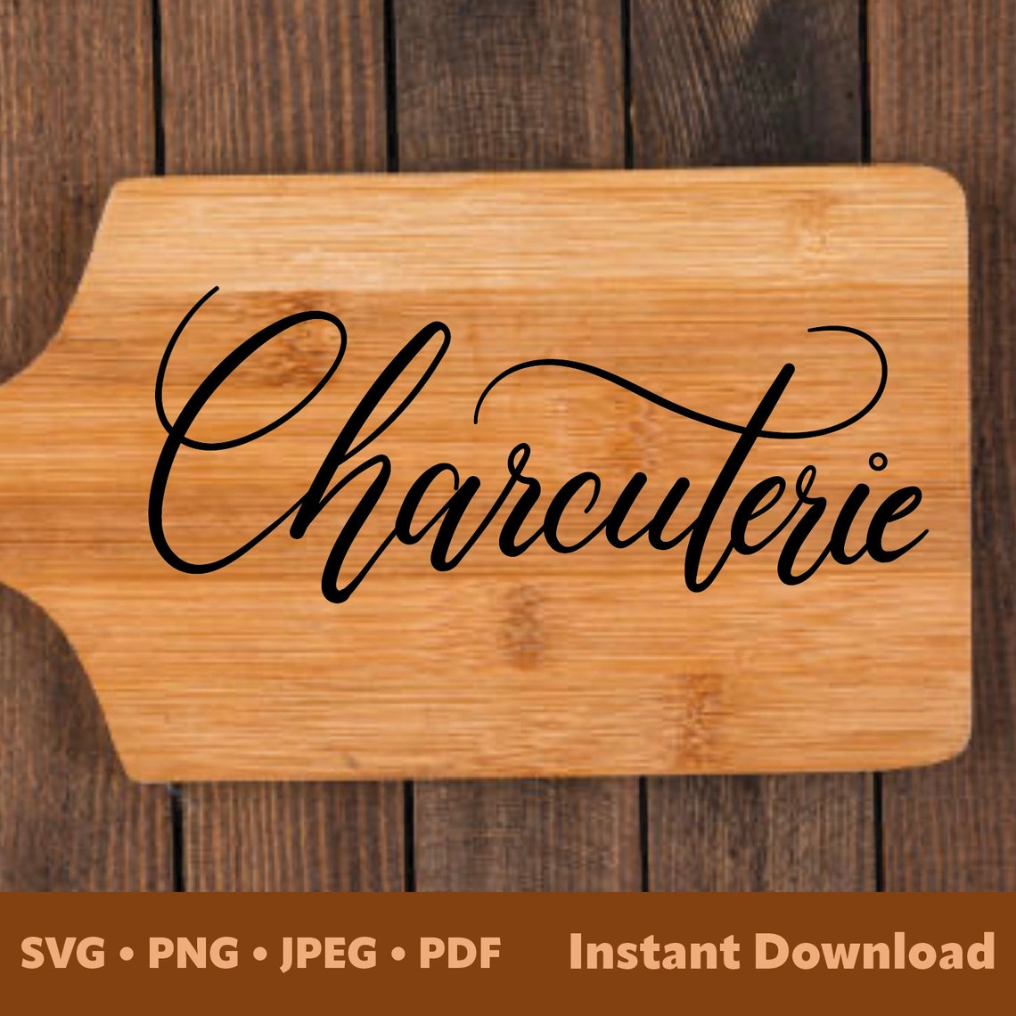 Charcutierie Board SVG PNG JPEG, Cutting Board Design, Cheese Plate ...