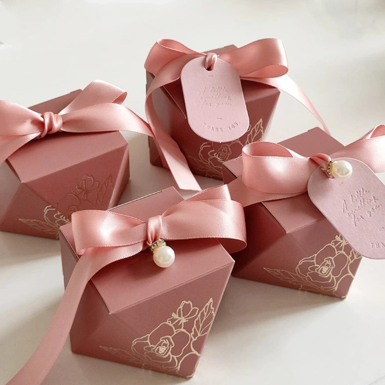 Gift Box Diamond Shape Paper Candy Boxes Chocolate Packaging - Etsy