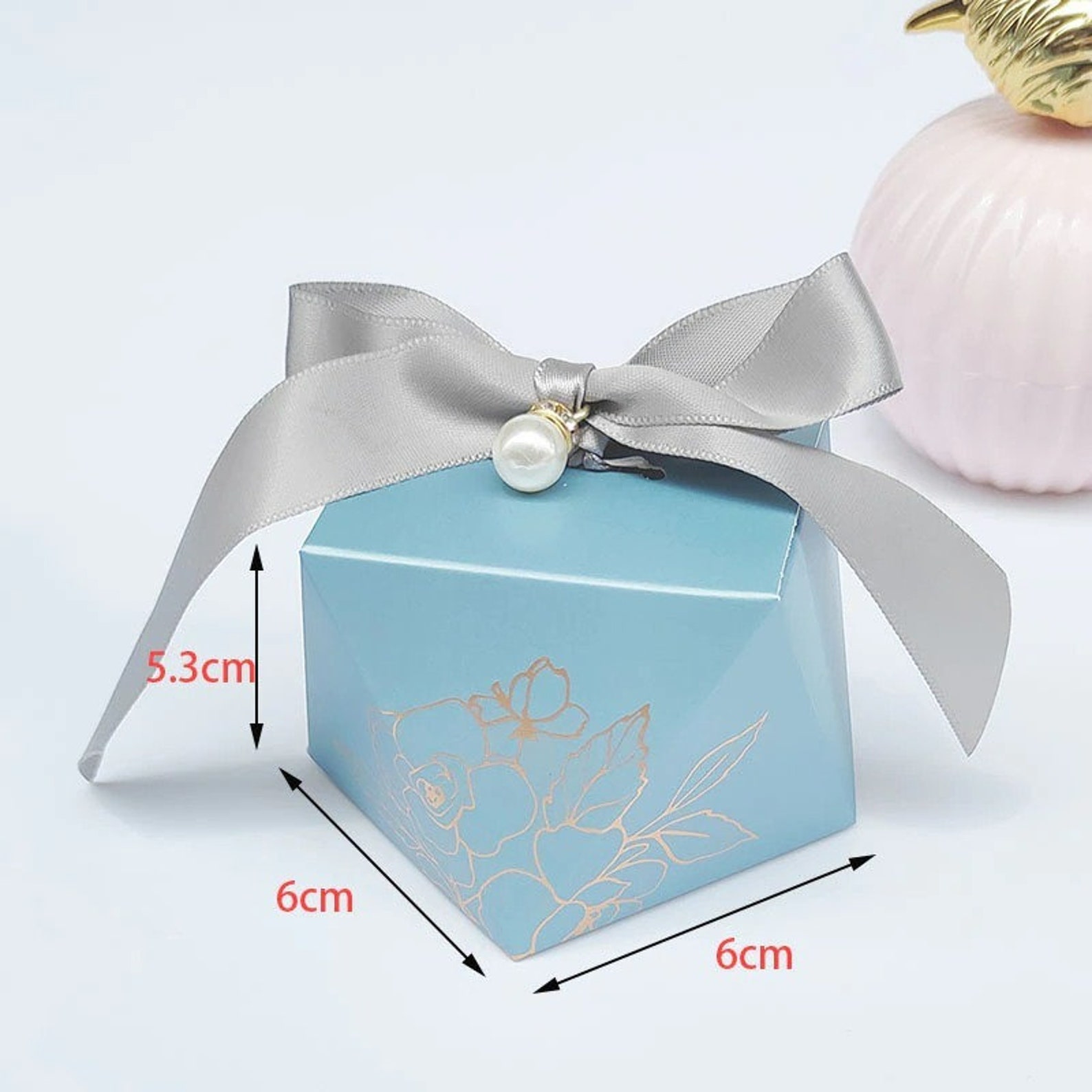 Gift Box Diamond Shape Paper Candy Boxes Chocolate Packaging - Etsy
