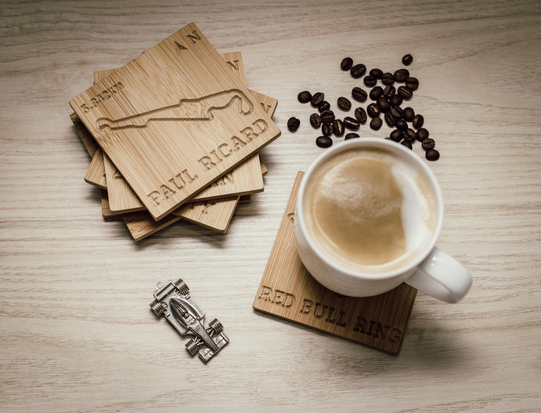 F1 Race Track Coasters F1 Gift Perfect for Him or Her - Etsy