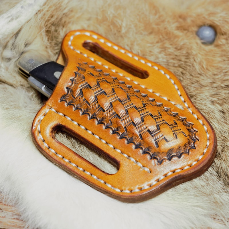 Leather Knife Pouch - Etsy