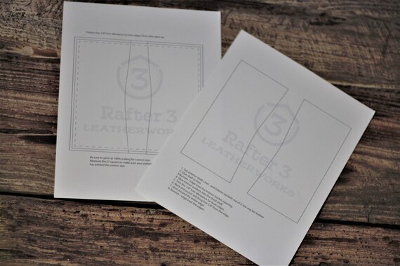 Check Book Cover Printable Pdf Pattern - Etsy