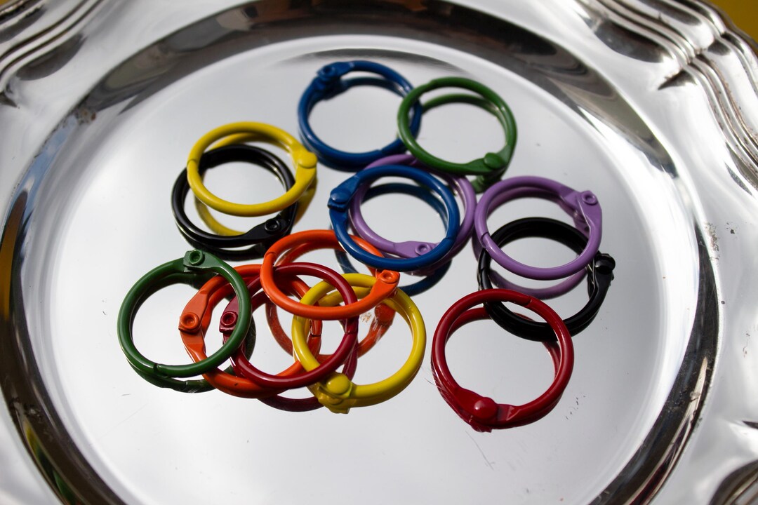 Metal Book Binding Rings - Etsy