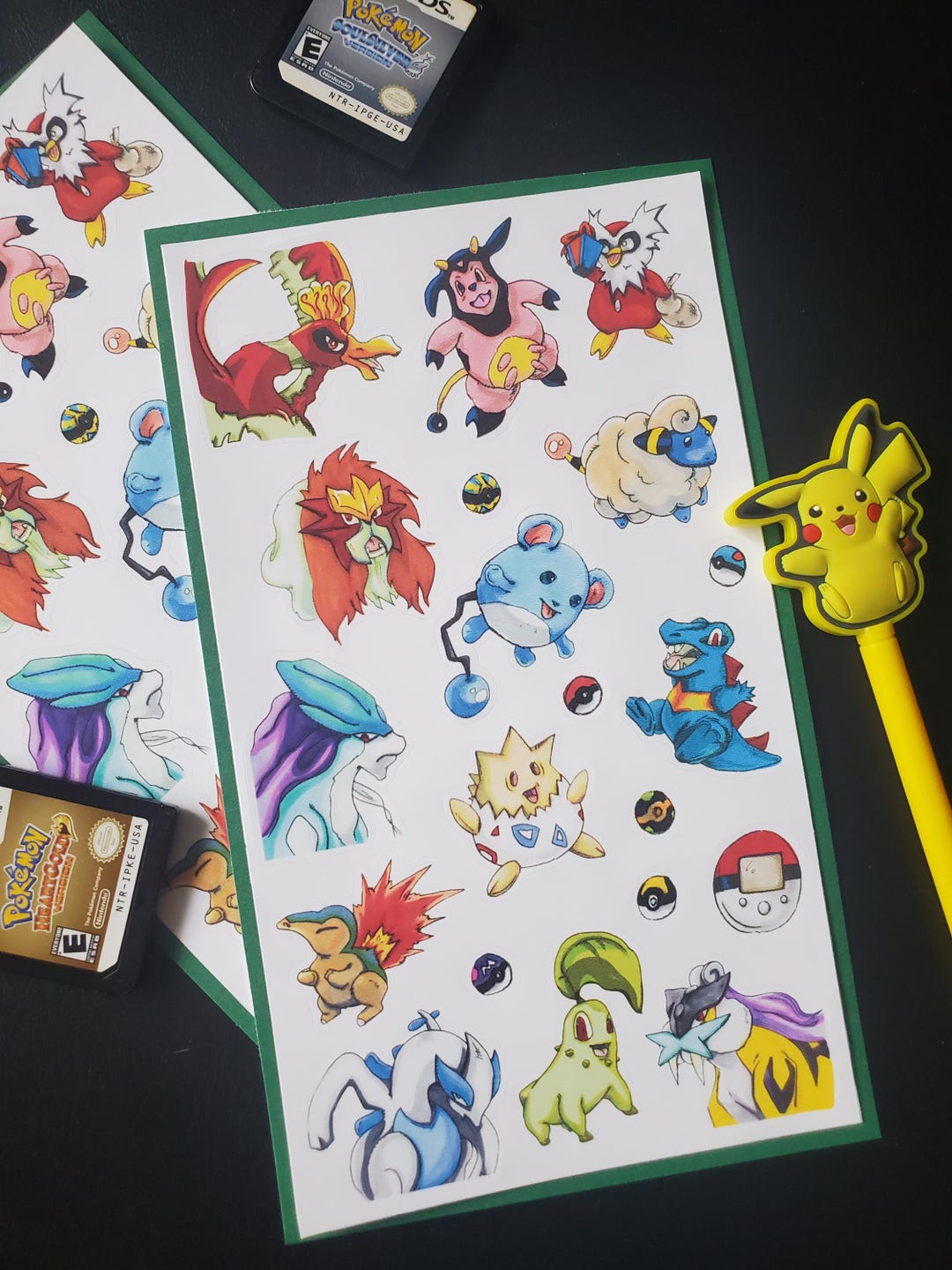 Johto Gen 2 Stickers - Etsy