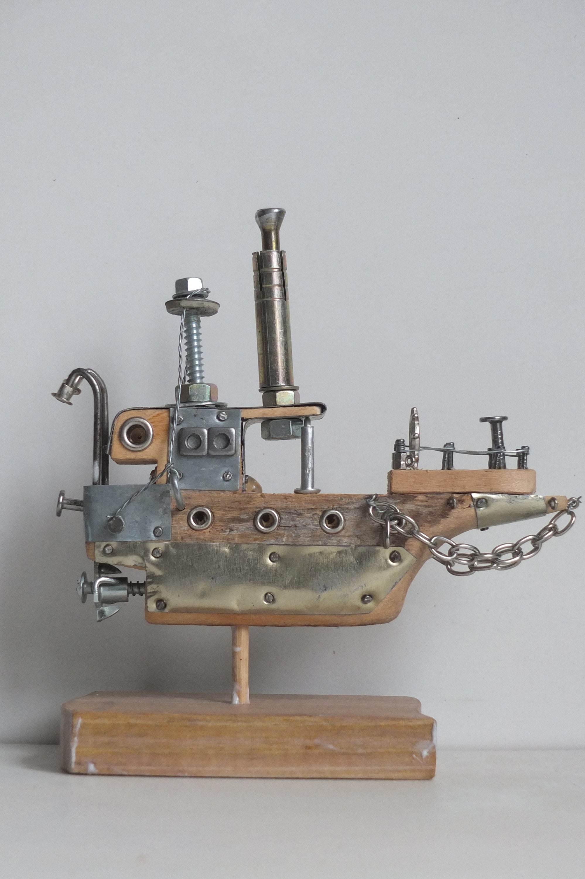 Boat, Upcycling,recycled Materials, Handcrafted - Etsy