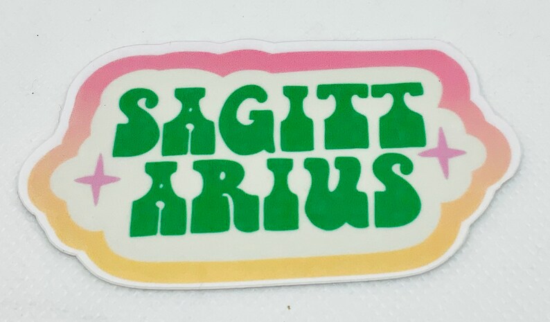 Zodiac Star Sign Stickers Waterproof - Etsy