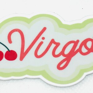 Zodiac Star Sign Stickers Waterproof - Etsy