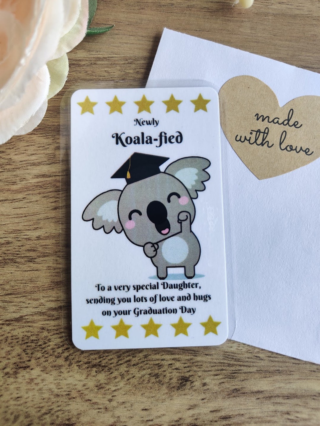 Koala Newly Koala-fied Daughter Graduation Congratulations Gift Card ...
