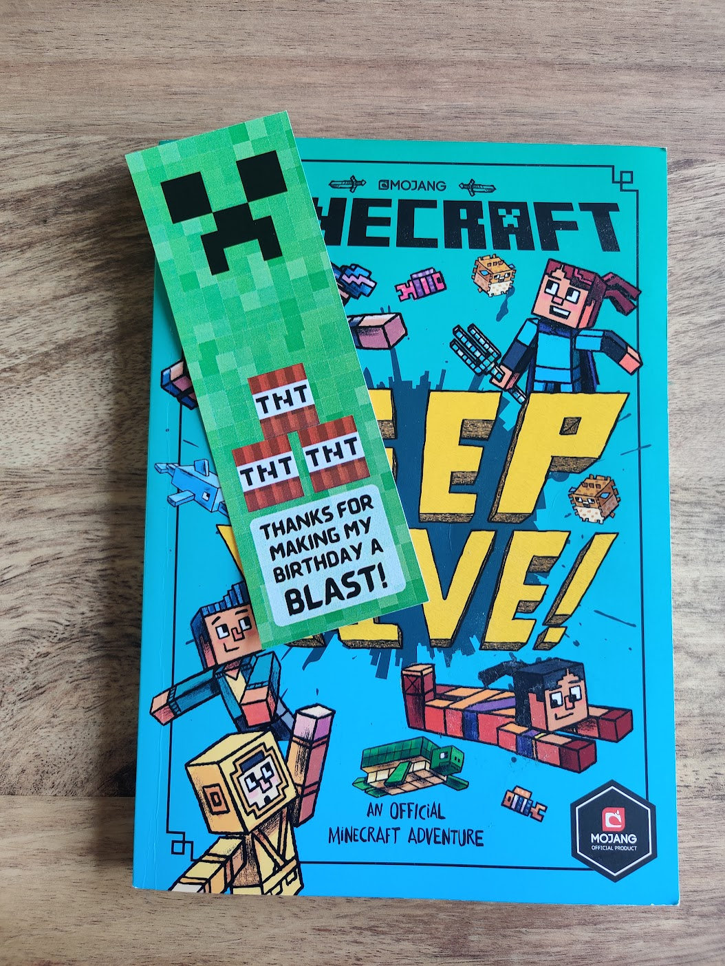 Personalised CREEPER MINECRAFT Kids Birthday Eco Party Favours Pixel ...
