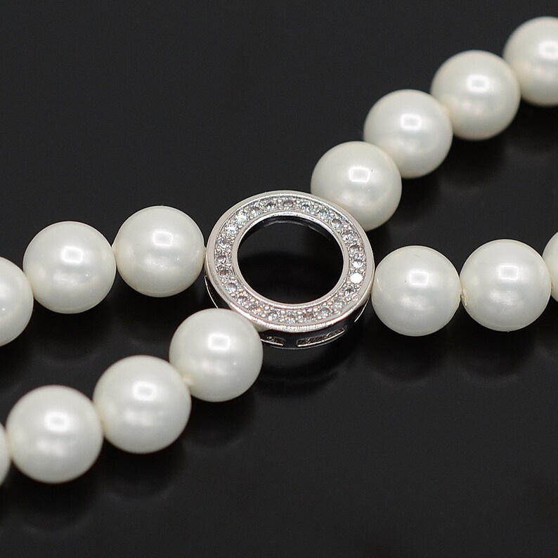 Multi Strand Link Ring, Separator Rings, Gold Plated Cubic Connector ...