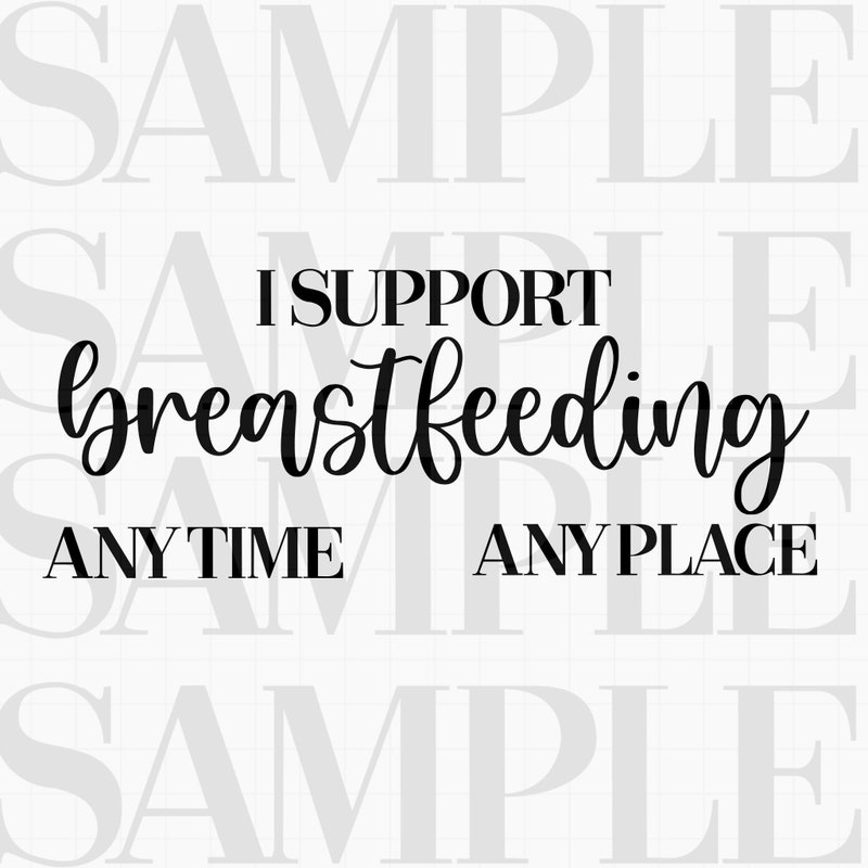 Breastfeeding Decal - Etsy