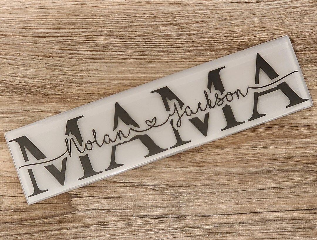 Mothers Day Ceramic Subway Tile Personalized Mother's Day Decor Moms ...