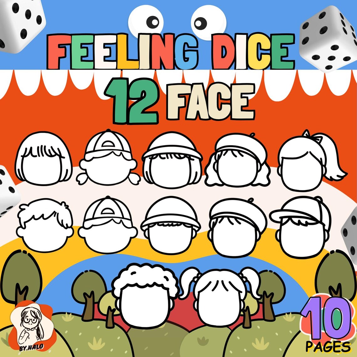 Feelings Dice | Back to School Craft | SEL Emotion Cube Craft ...