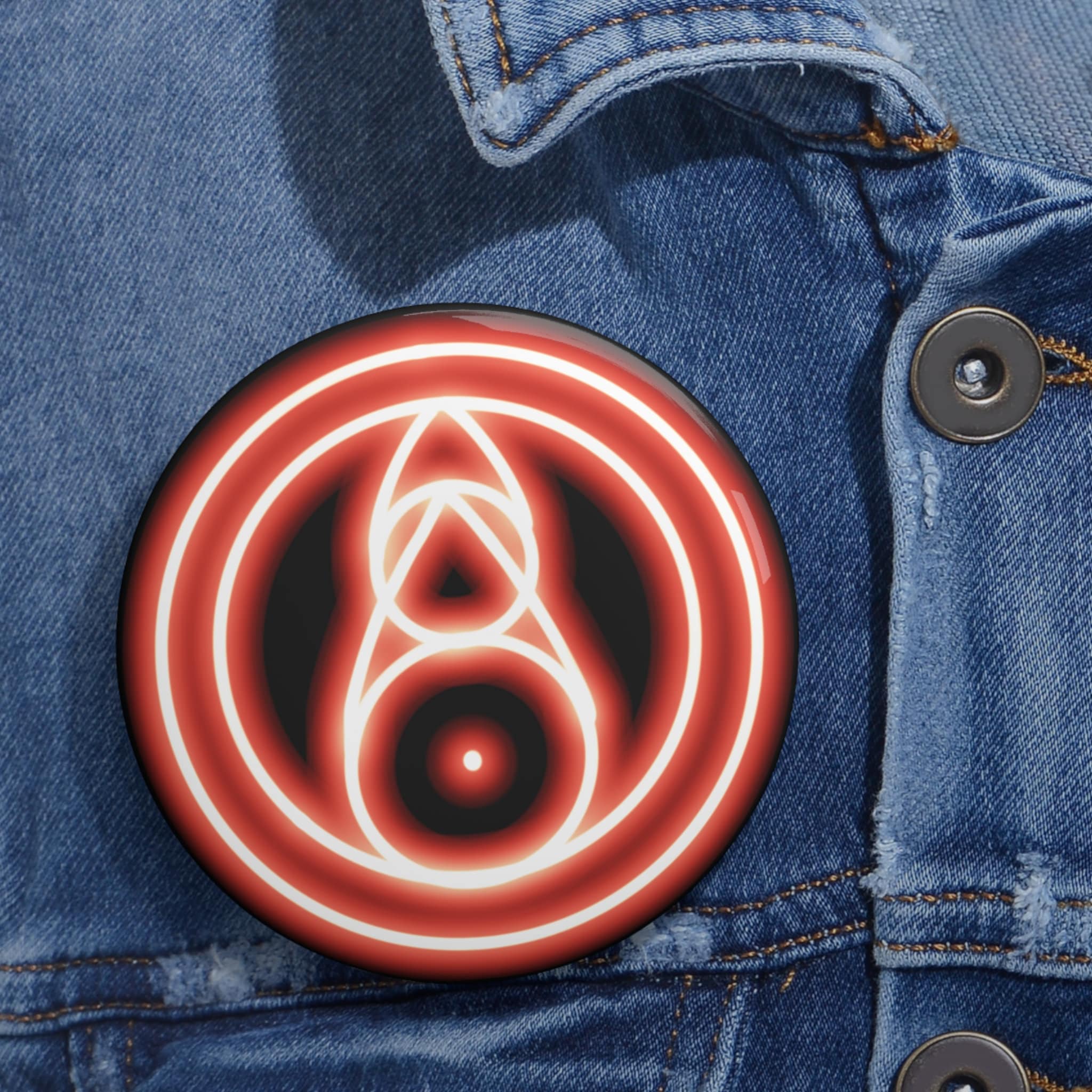 Neon Fire Glyph From the Owl House - Etsy