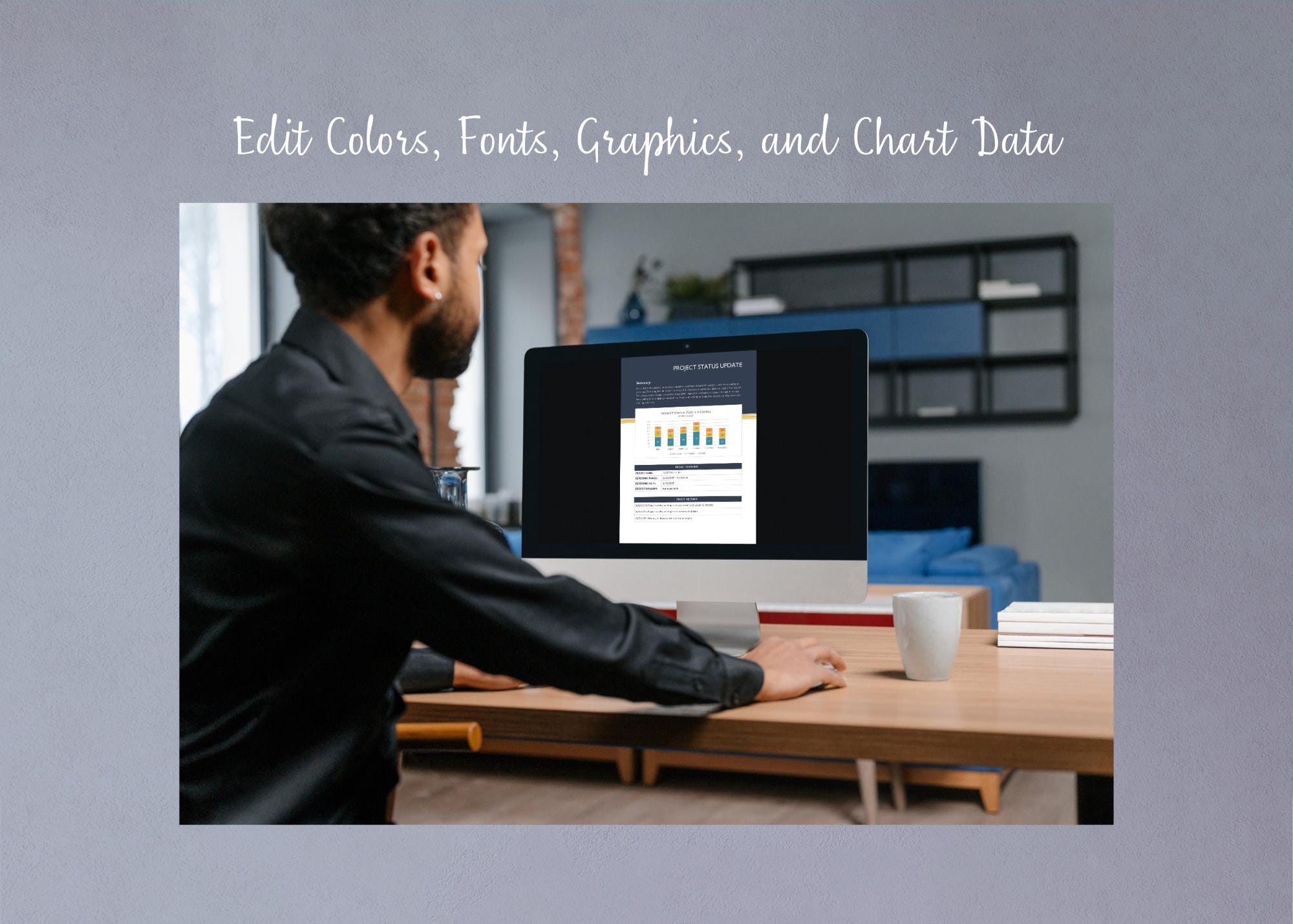 Project Status Report Template: Quarterly Update (microsoft Word) - Etsy