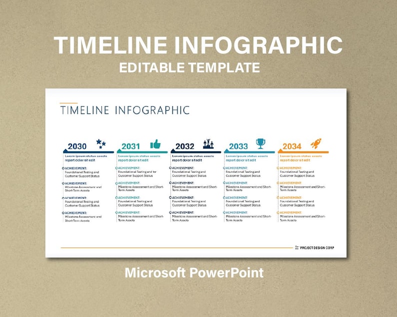 Timeline Infographic Powerpoint Template | Business Roadmap Timeline ...
