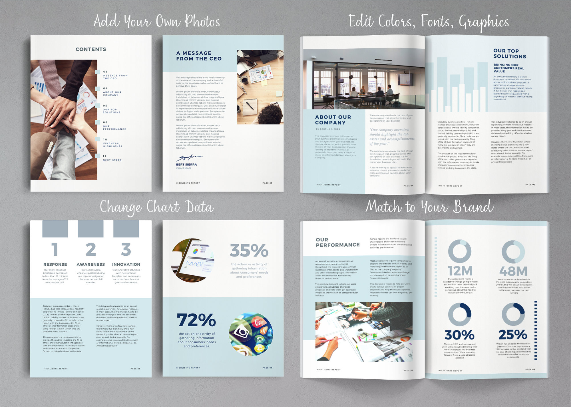Annual Report Template Word Report Canva Report Marketing Report Audit ... Annual Report Template Word Report Canva Report Marketing Report Audit ...