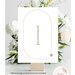 Neutral Minimalist Table Number Printables, Uneditable Wedding Template ...