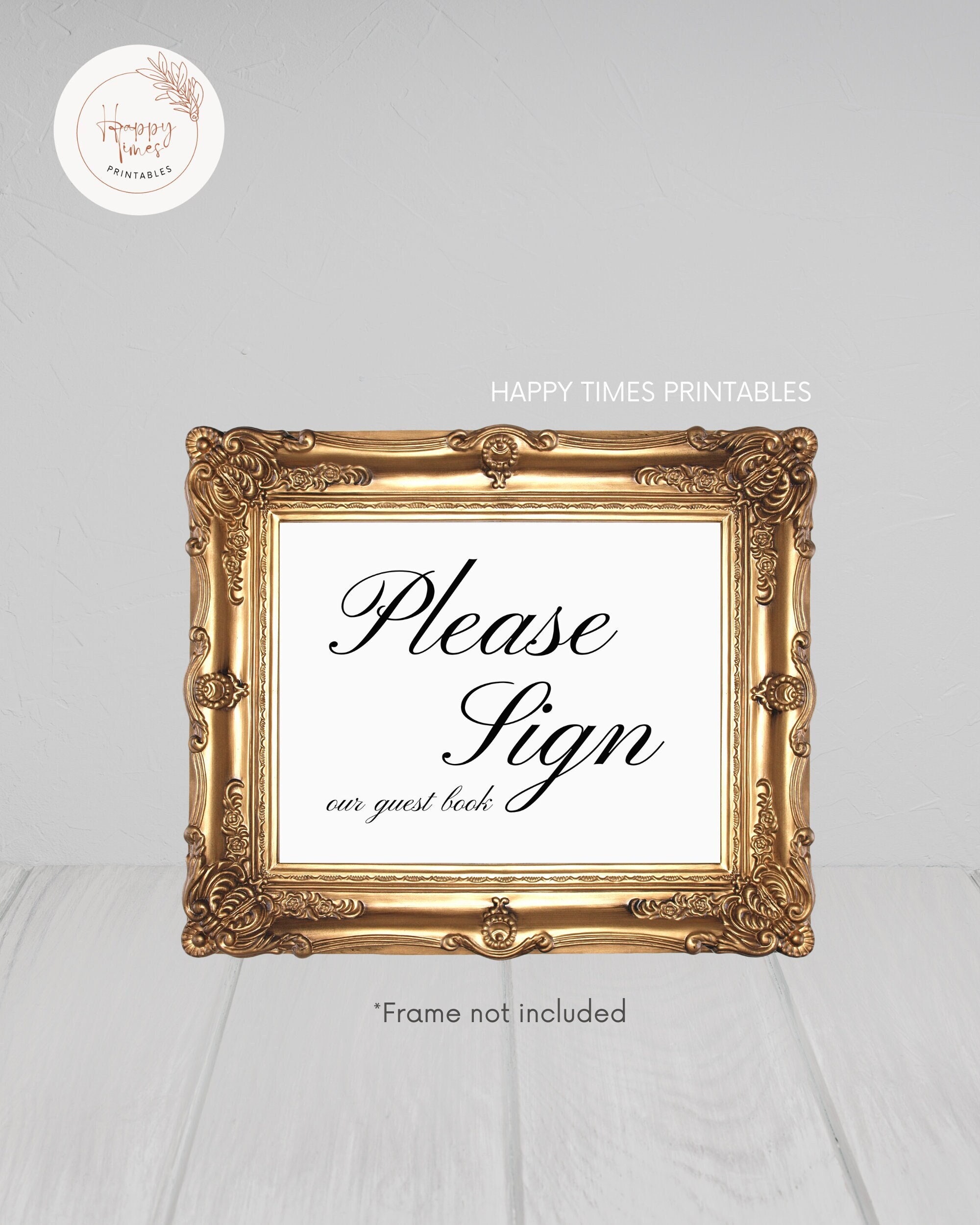 Please Sign, Wedding Sign, Wedding Signs, Reception Sign, Guest Book ...