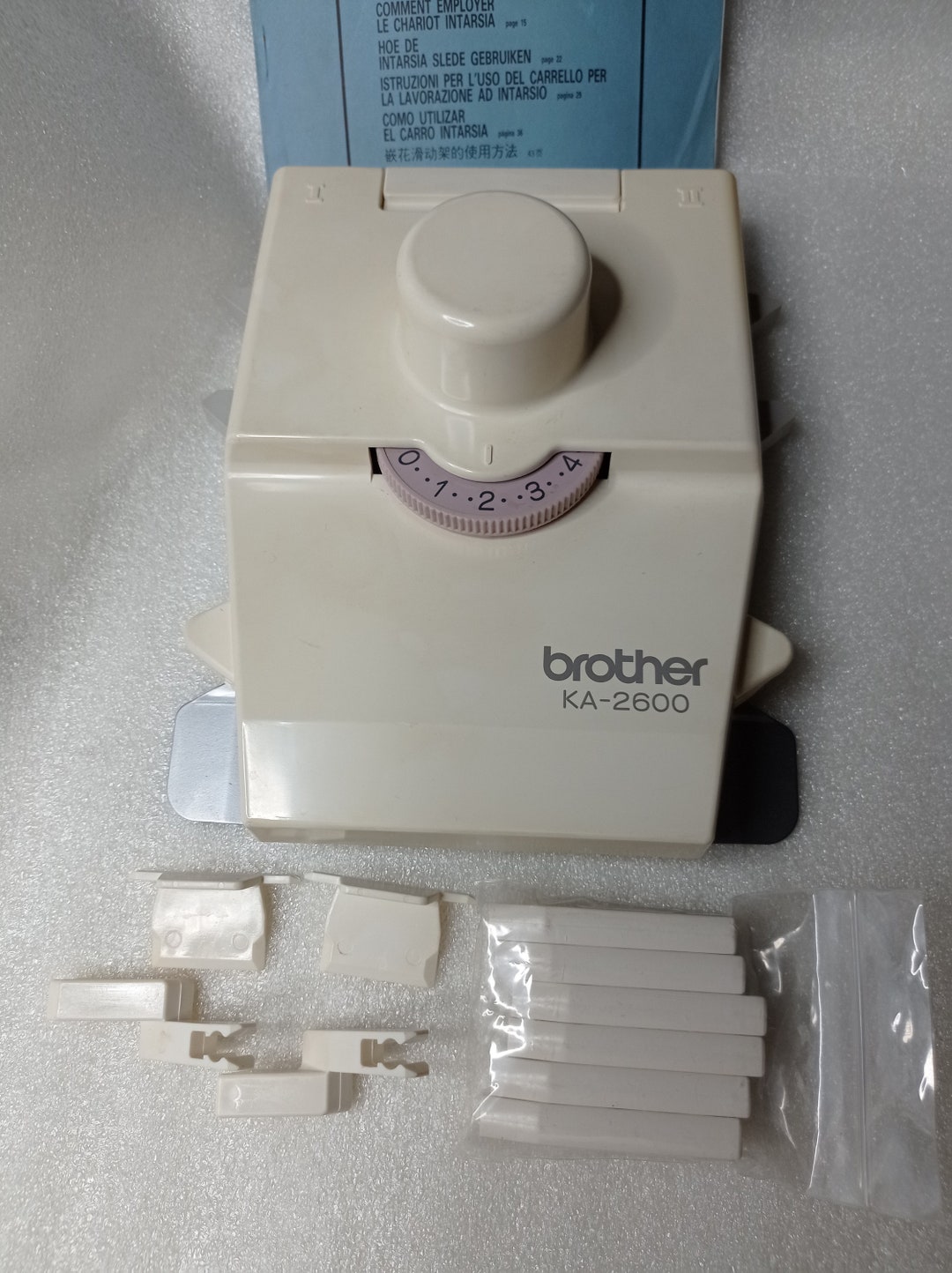 Intarsia Garage KA2600 Brother - Etsy