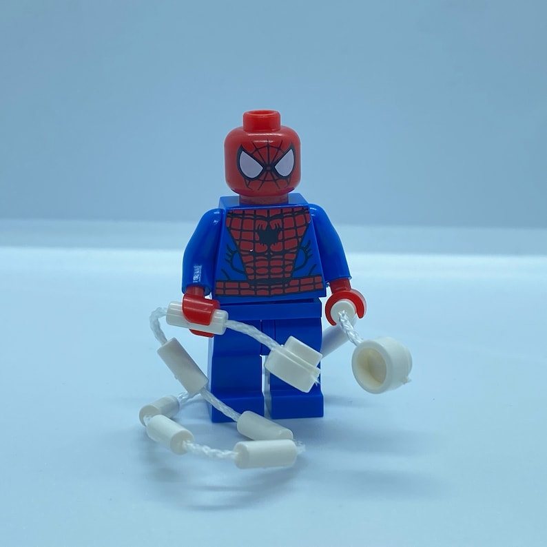 Spider-man Minifigure Marvel Superhero Peter Parker - Etsy