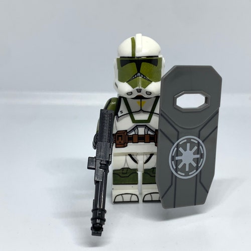 Commander Doom Clone Trooper Minifigure Star Wars The Clone Etsy