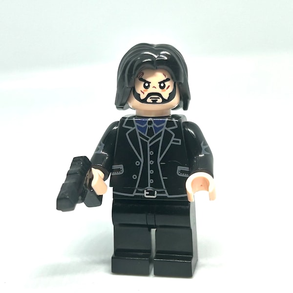 Legos Minifigures John Wick - Etsy