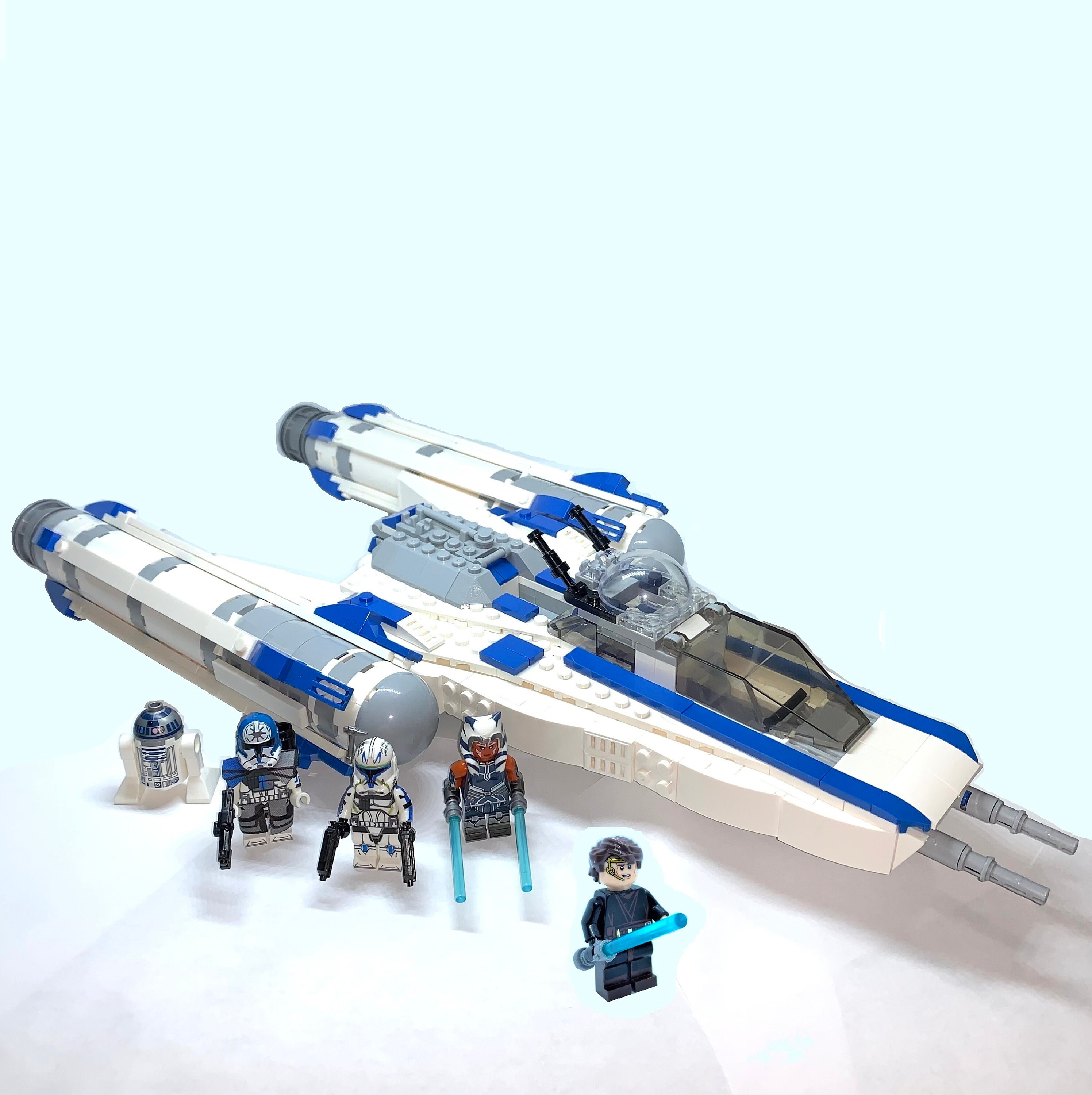 Star Wars Captain Rex's 501st Y-Wing Starfighter Building - Etsy México
