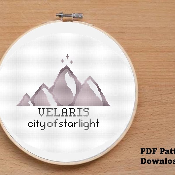 Velaris Cross Stitch - Etsy