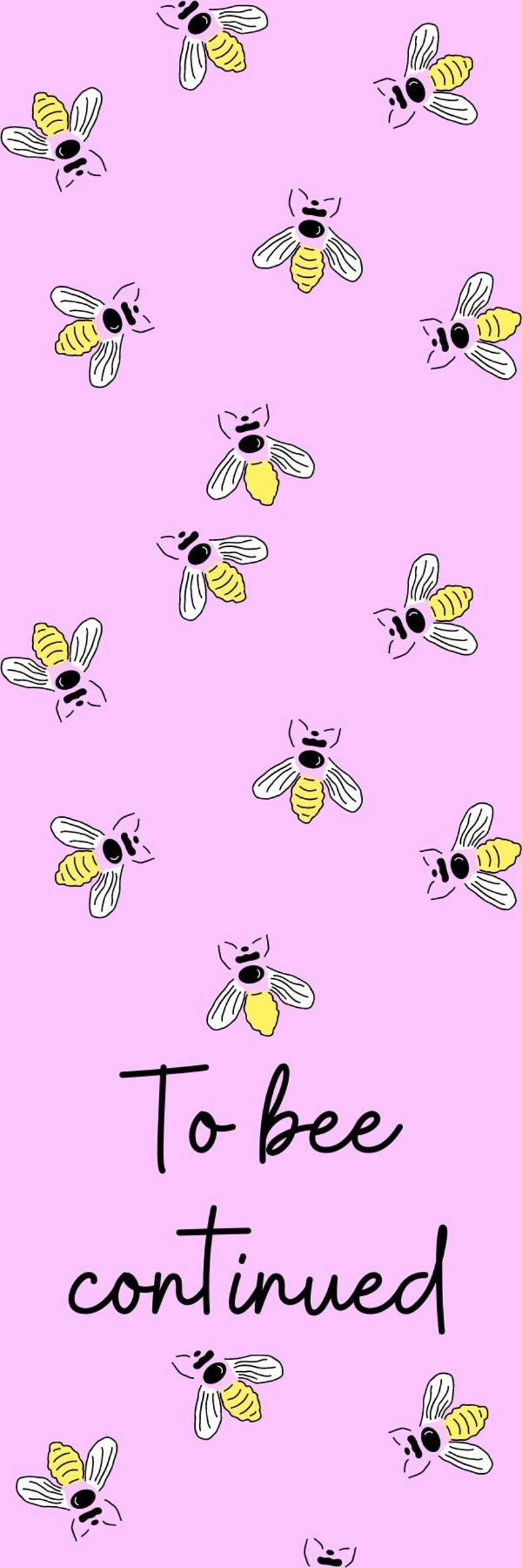 To Bee Continued Bookmarks - Etsy