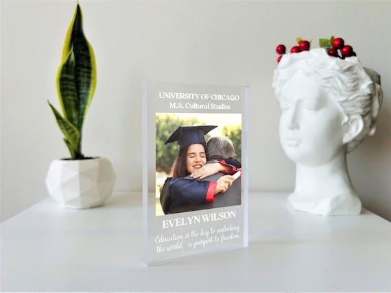 Personalized Graduation Plaque Grad Gift for Her Custom - Etsy