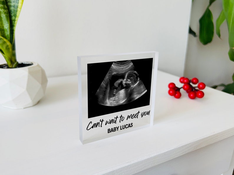 Custom Baby Scan Photo New Baby Scan Gift Pregnancy - Etsy
