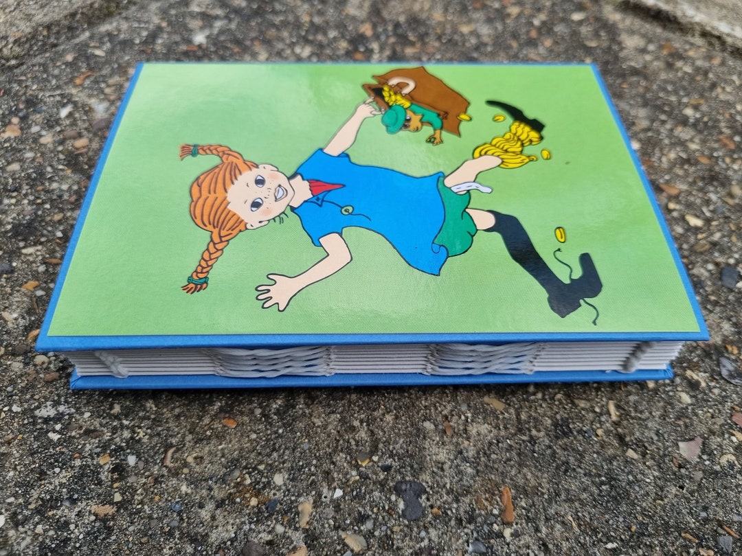 Pippi Longstocking Handmade Notebook/ Sketchbook - Etsy