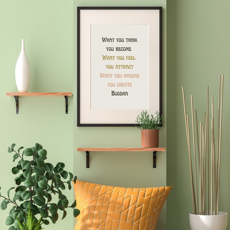 Gallery Set of 4 Yoga Wall Art Prints, Yoga Poses Poster, Meditation ...