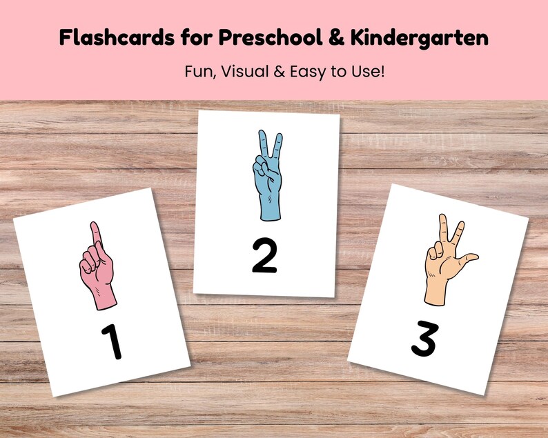 ASL Numbers Flashcards | American Sign Language Printable Flash Cards ...