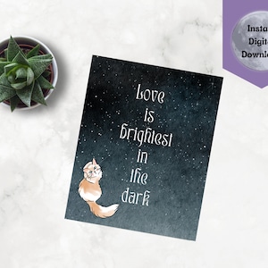 Katara "love is Brightest in the Dark" Avatar the Last Airbender Quote ...