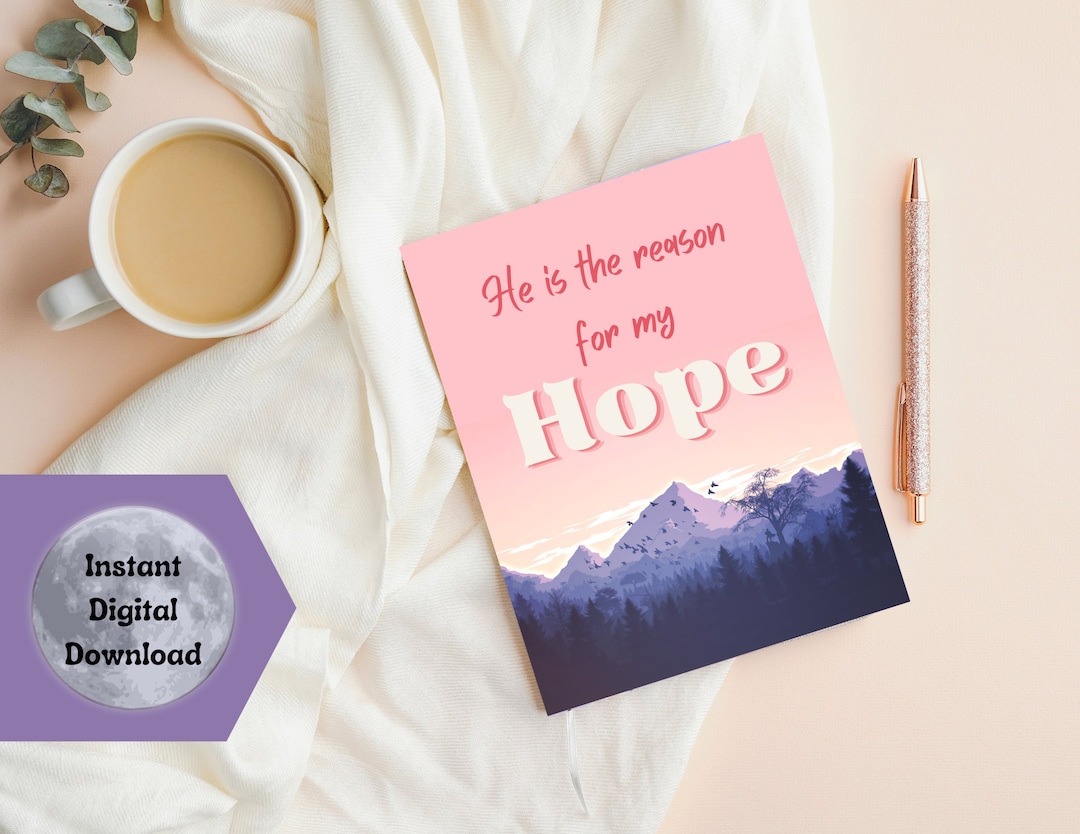 Christian Wall Art, Hope Poster, Bible Home Decor (digital Download) - Etsy