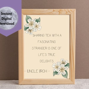 Uncle Iroh "sharing Tea With a Fascinating Stranger is One of Life's ...