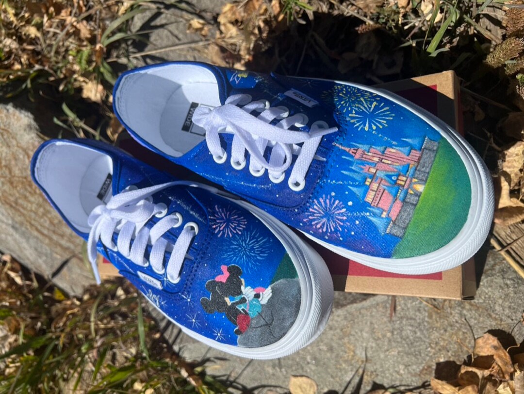 Hand Painted Disney Shoes - Etsy