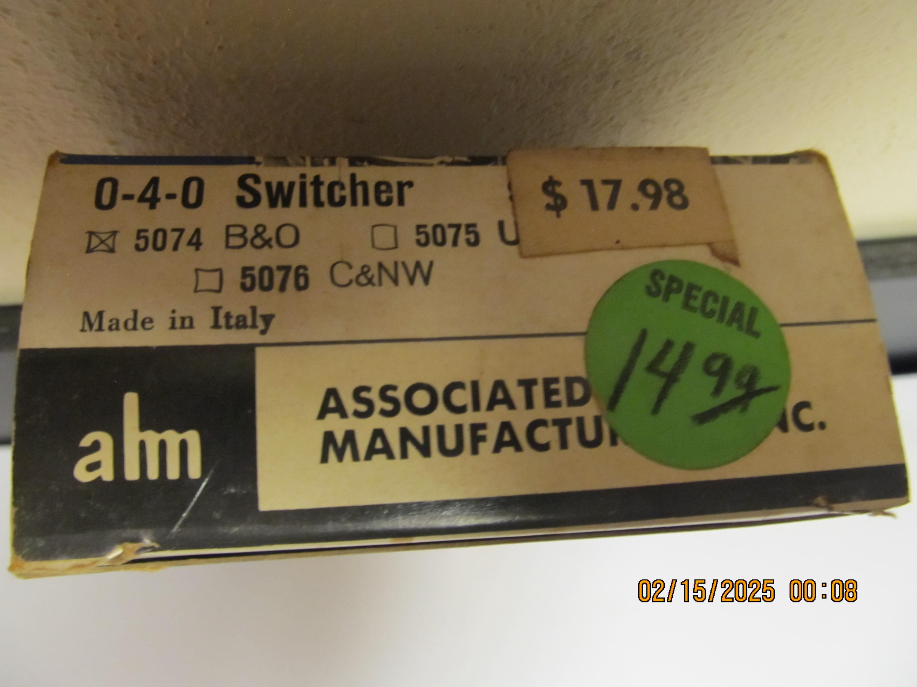 Vintage. the HO Line. 0-4-0 Switcher - Etsy