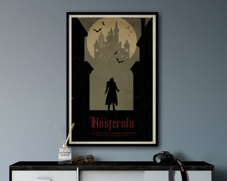 Nosferatu Gothic Movie Posters Dark Academia Poster, Horror Movie ...