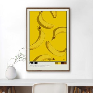 Printable Pop Art Poster, Pop Art Wall Art Print, Minimalist Wall Art ...