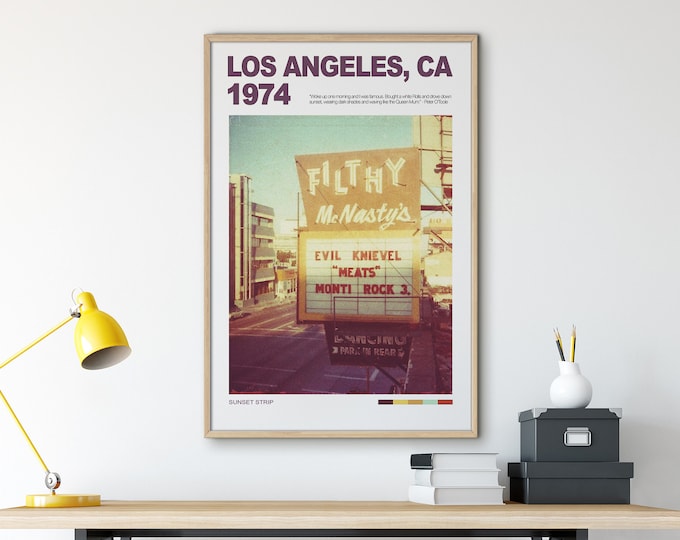 California Print, California Dreamin Print, Retro Style Print, Trendy ...